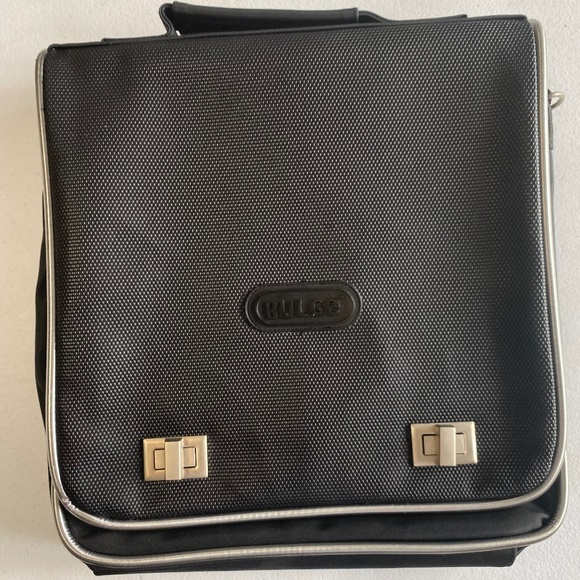 Bulge | Bags | 99s Bulge Record Dj Black Backpack Messenger Bag | Poshmark